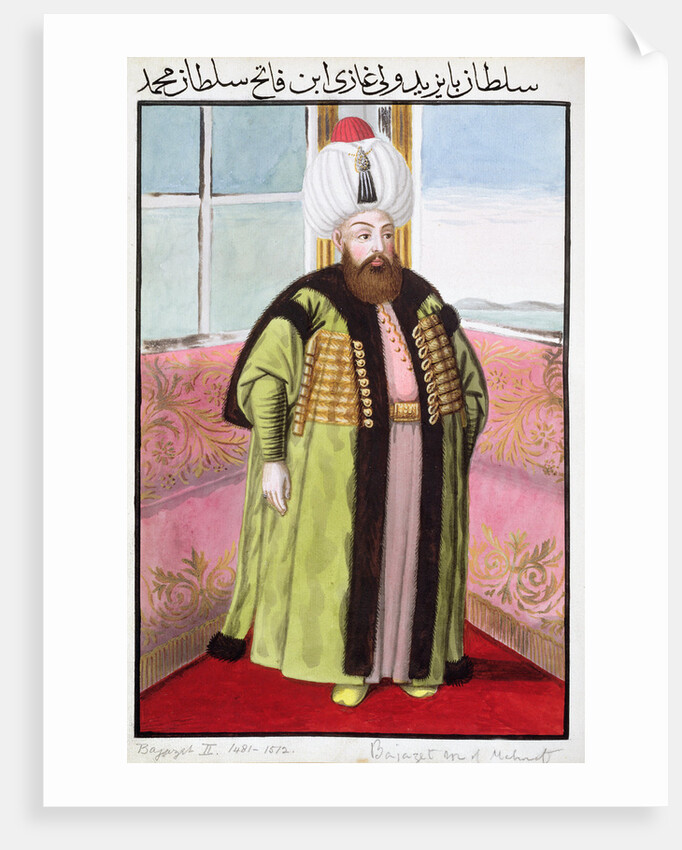 Bayezid II, Ottoman Emperor posters & prints by John Young