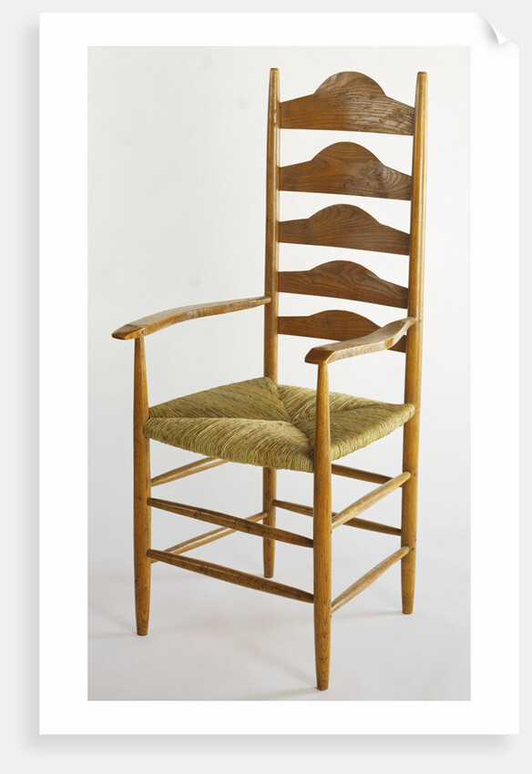 Ladder backed armchair posters & prints by Ernest William Gimson