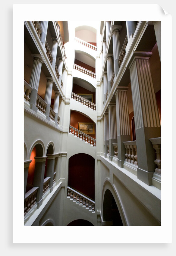 The Henry Cole Wing Grand Staircase at the V&A Museum posters & prints ...